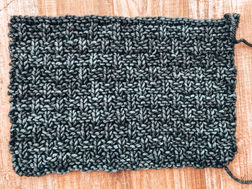 Strickmuster #06 | Gattelin Rock Stitch | Rina Lehmann