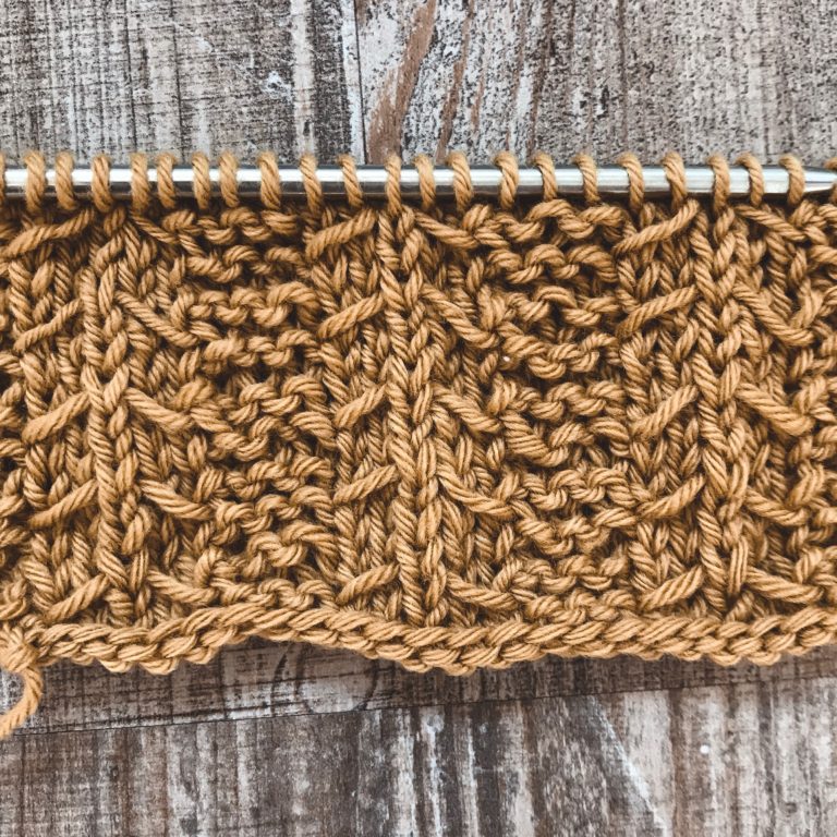 Strickmuster #06 | Gattelin Rock Stitch | Rina Lehmann